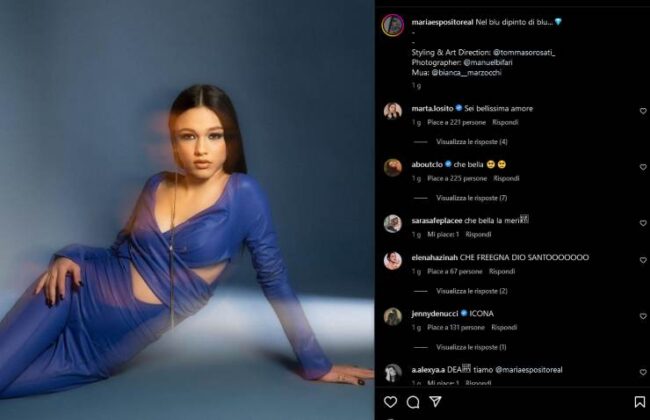 Mare fuori, Rosa Ricci si presenta cosi: "Tutta blu sul pavimento ...