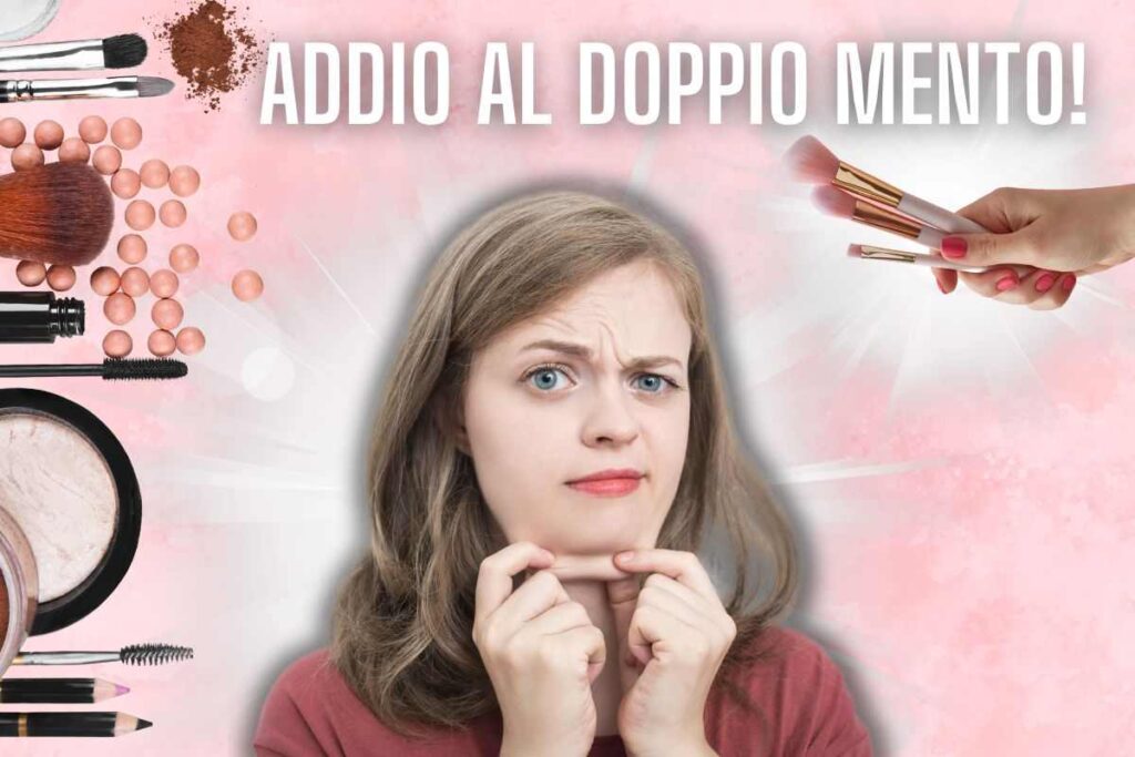 Il doppio mento ti fa imbestialire? Nascondilo con il trucco: i ...